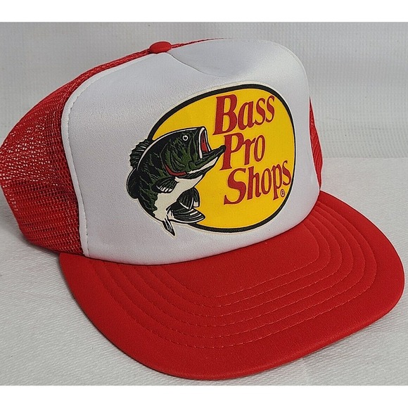 Bass Pro Shops | Accessories | Vintage Bass Pro Shops Mesh Back Tracker ...